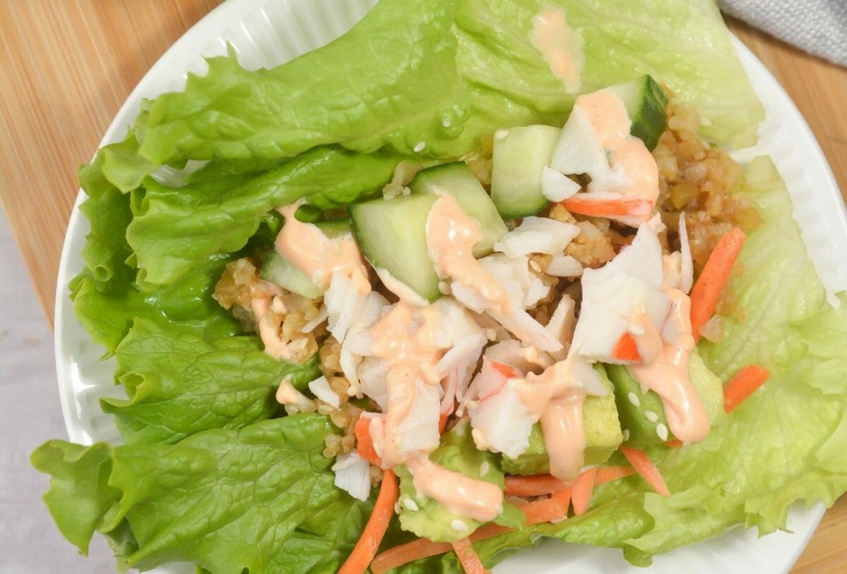 California Roll Lettuce Wraps-Actionable Wellness