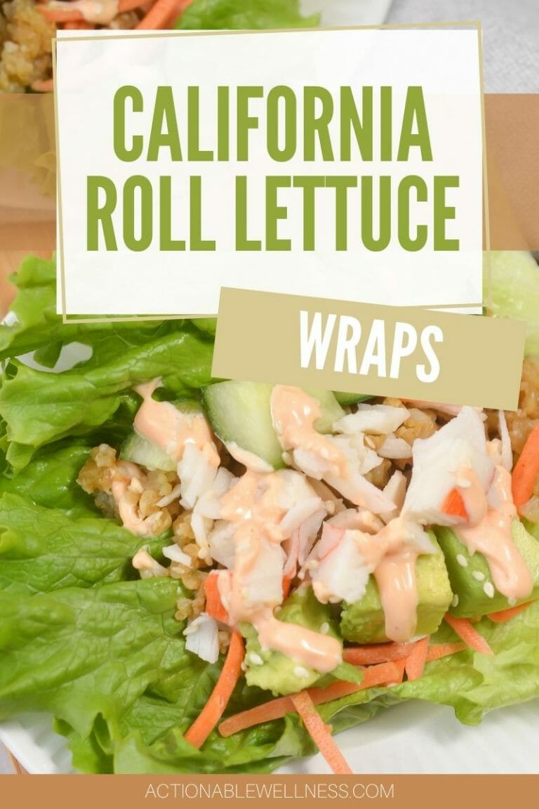 California Roll Lettuce Wraps-Actionable Wellness