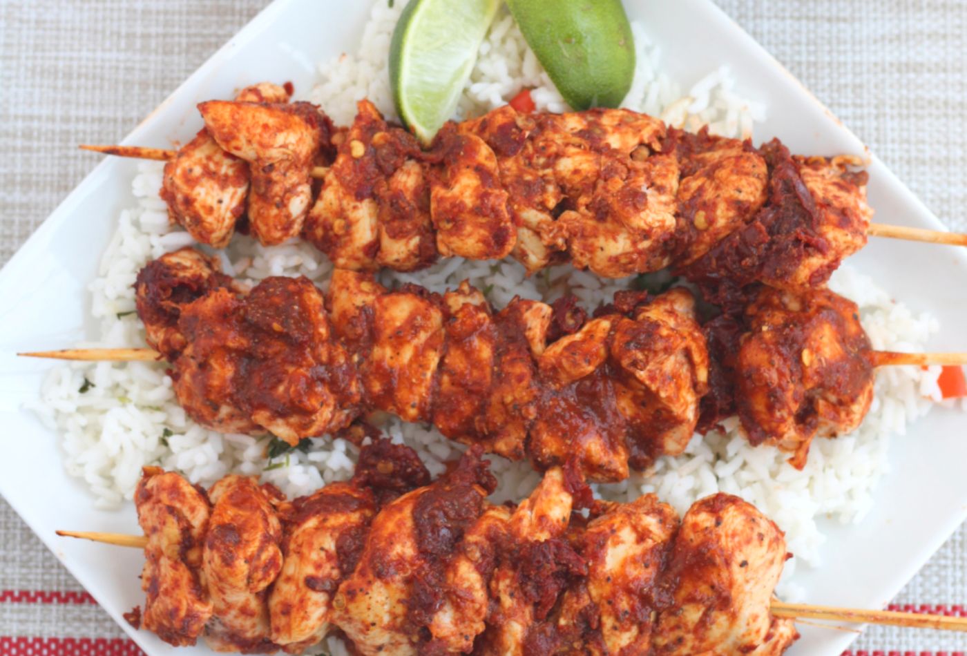 Chipotle Oven Chicken Kabobs-Actionable Wellness