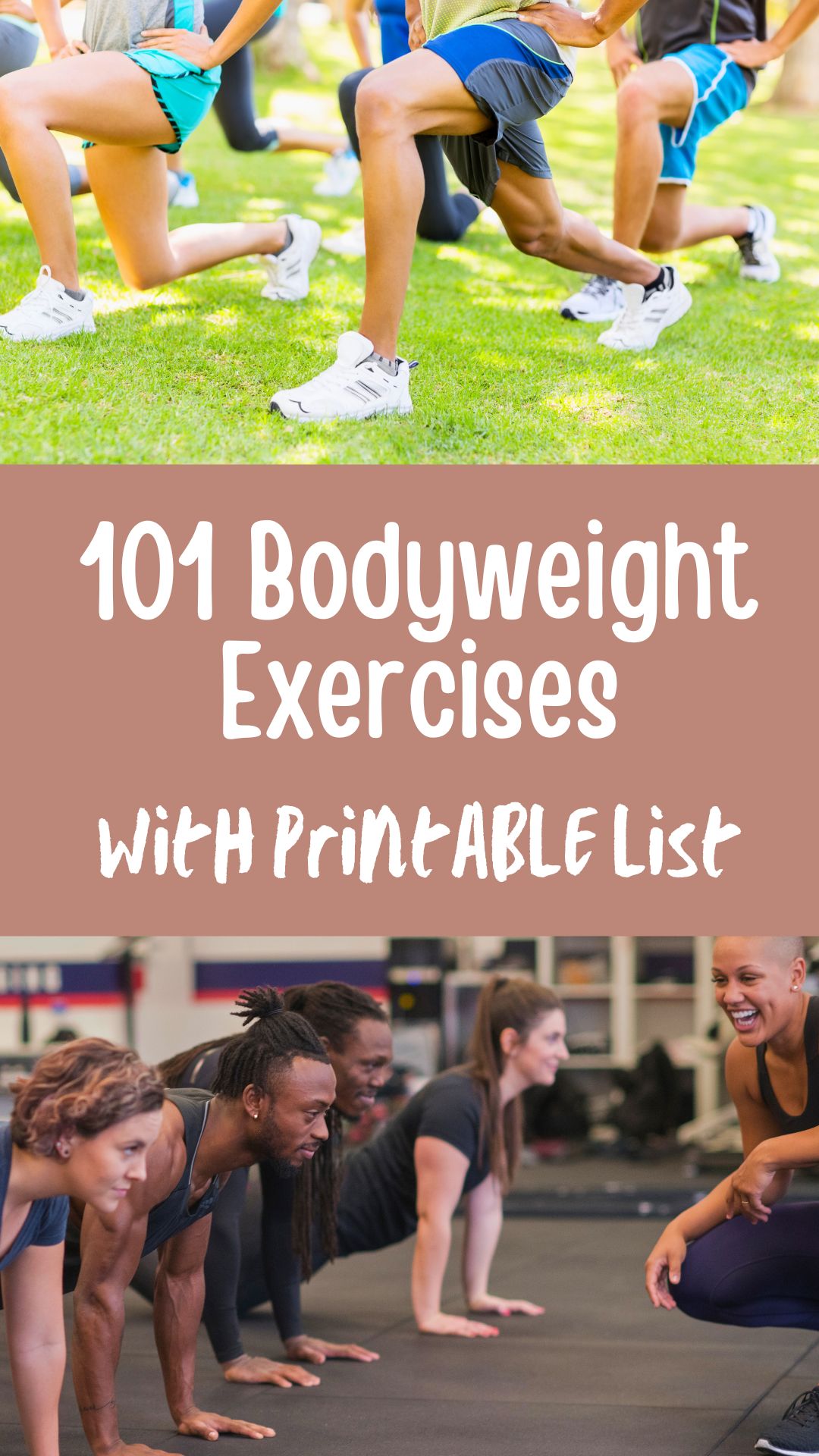 101 Bodyweight Exercises-Actionable Wellness