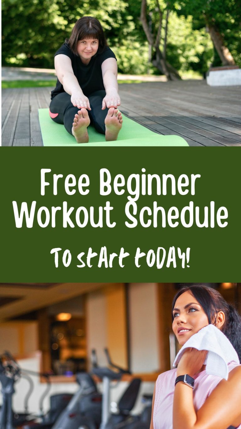 Free Beginner Workout Schedule-Actionable Wellness