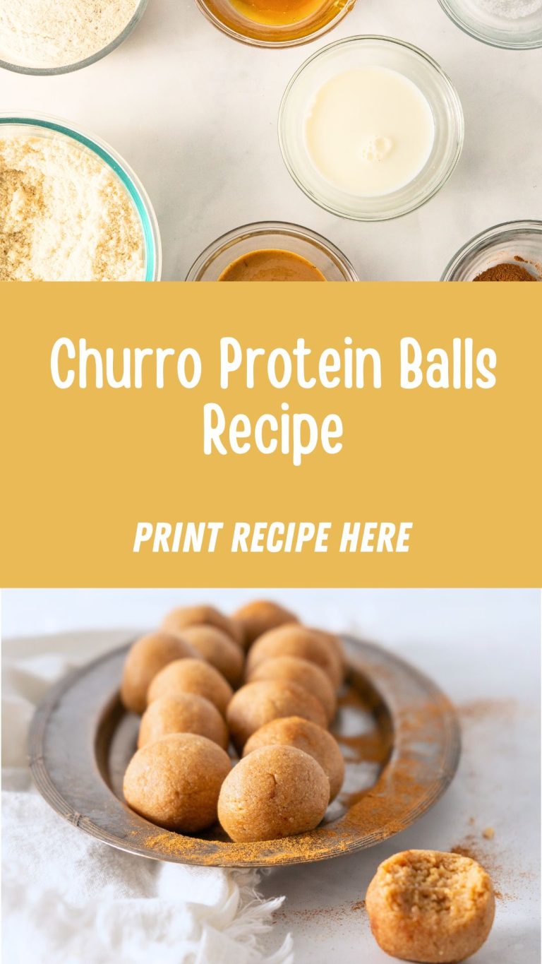 Churro Protein Balls Recipe